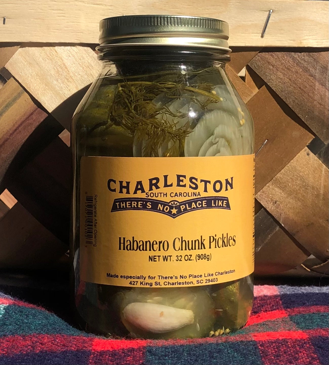 Habanero Chunk Pickles – There's No Place Like Charleston